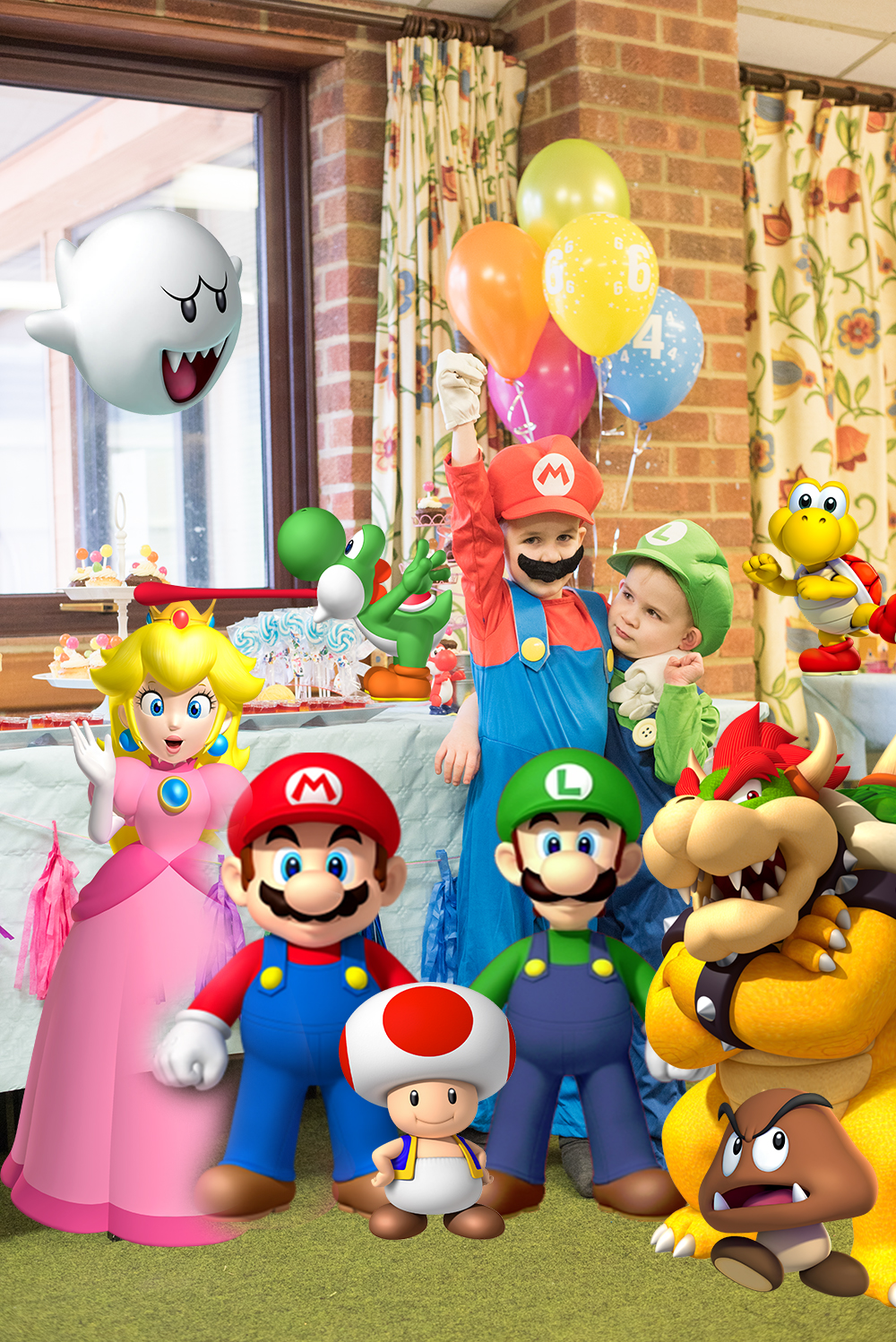 YOSHI’S WOOLY WORLD AND MARIO BROS PARTY - Keep Up With The Jones Family